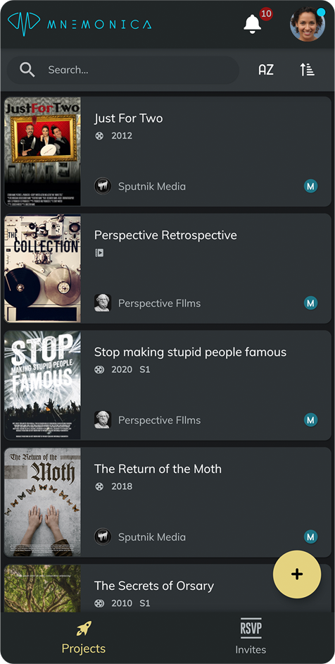 Mnemonica Mobile App