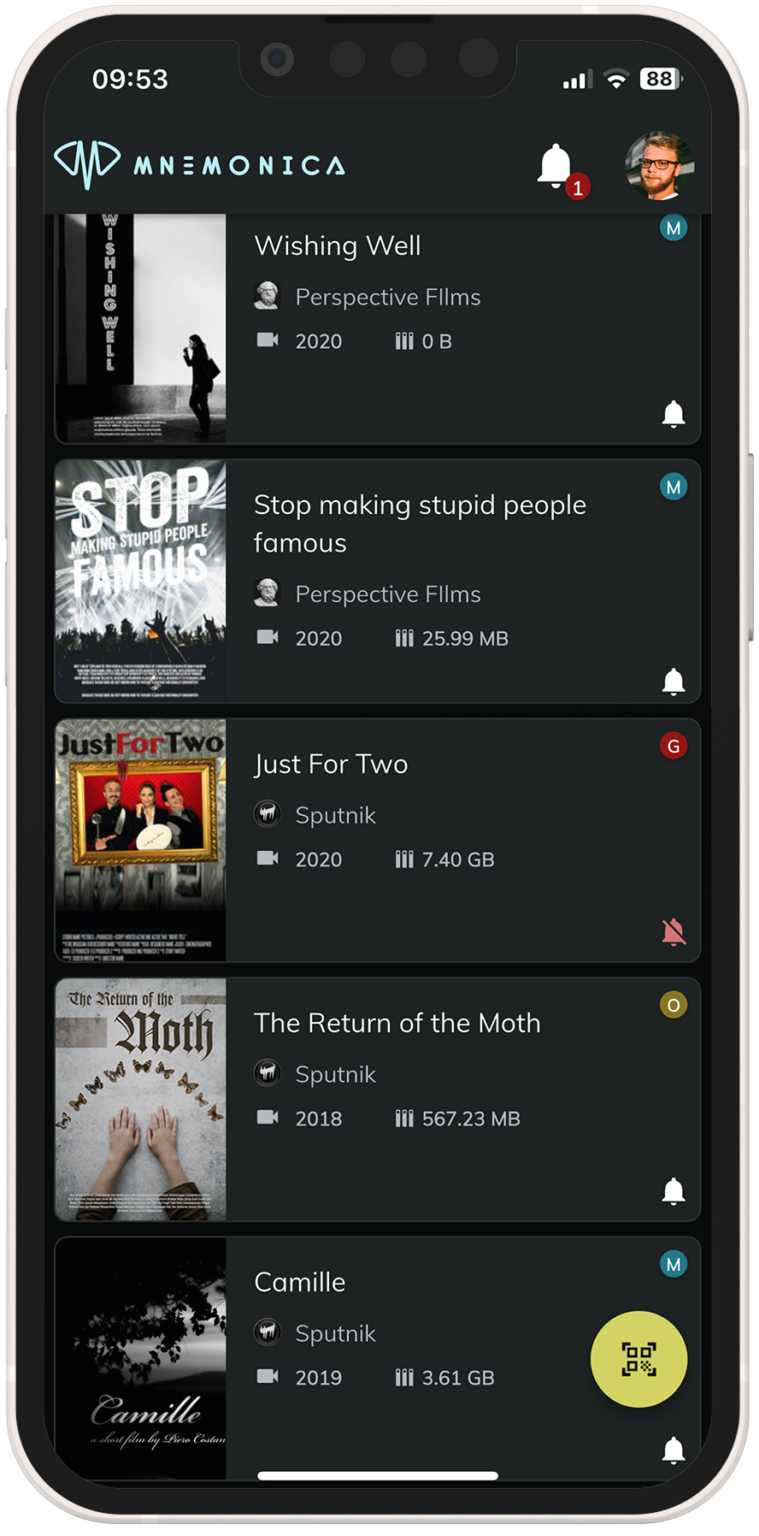 Mnemonica Mobile App